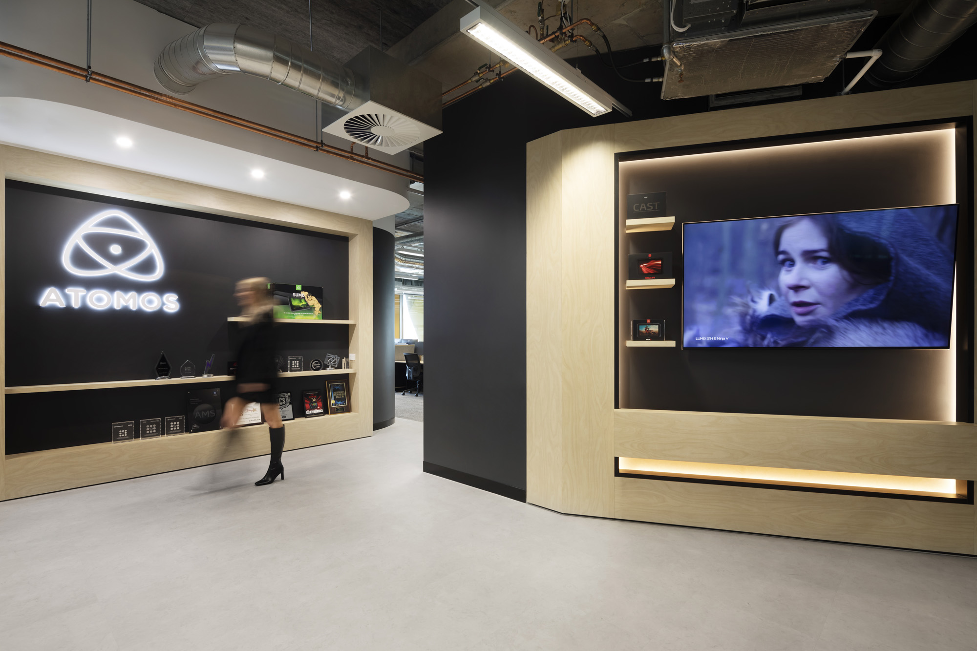Atomos Melbourne Office Design by Contour Interiors